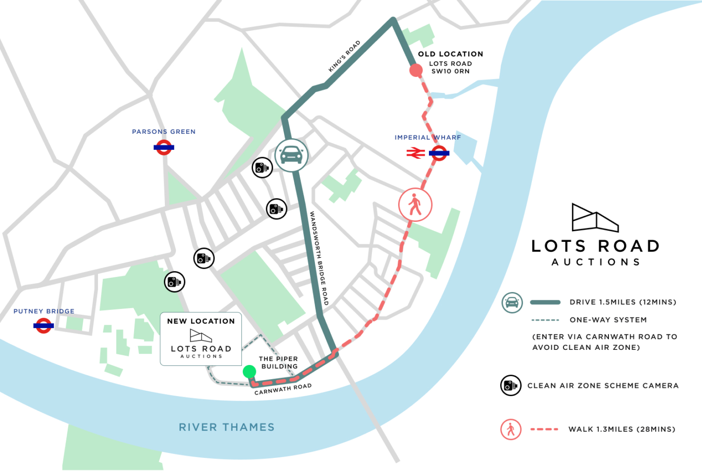 How To Find Us - Lots Road